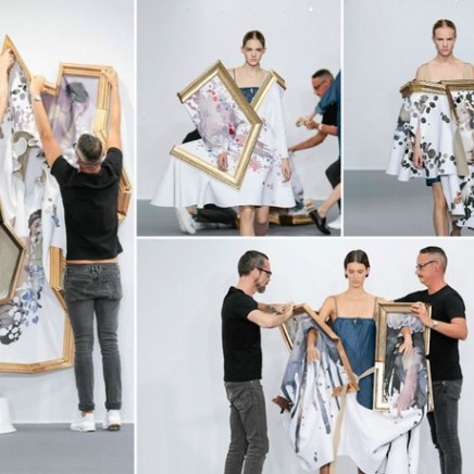 Uokvirene slike kao nosiva moda? Zašto ne!