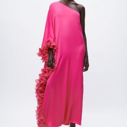 Zarina roza asimetrična haljina je sve što vam treba